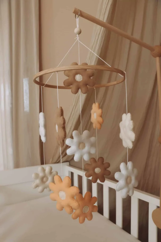 nursery mobile - Nursery mobiles by Little Loua created love